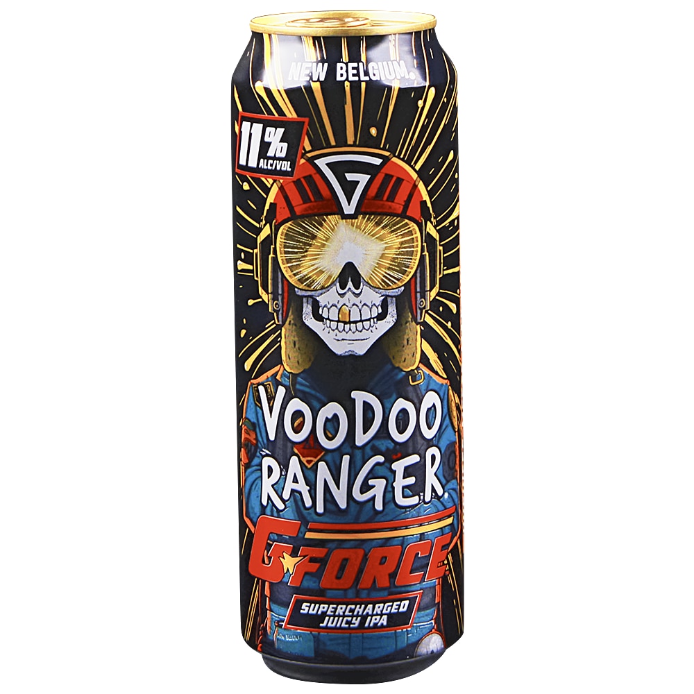 New Belgium Voodoo Ranger G Force 19.2 oz Can - Applejack
