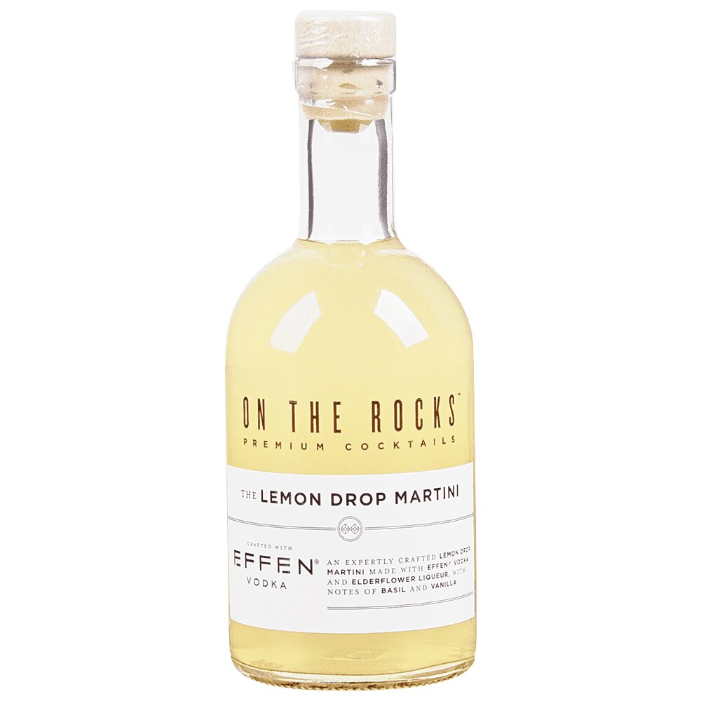 On the Rocks Lemon Drop Martini 375 ml - Applejack