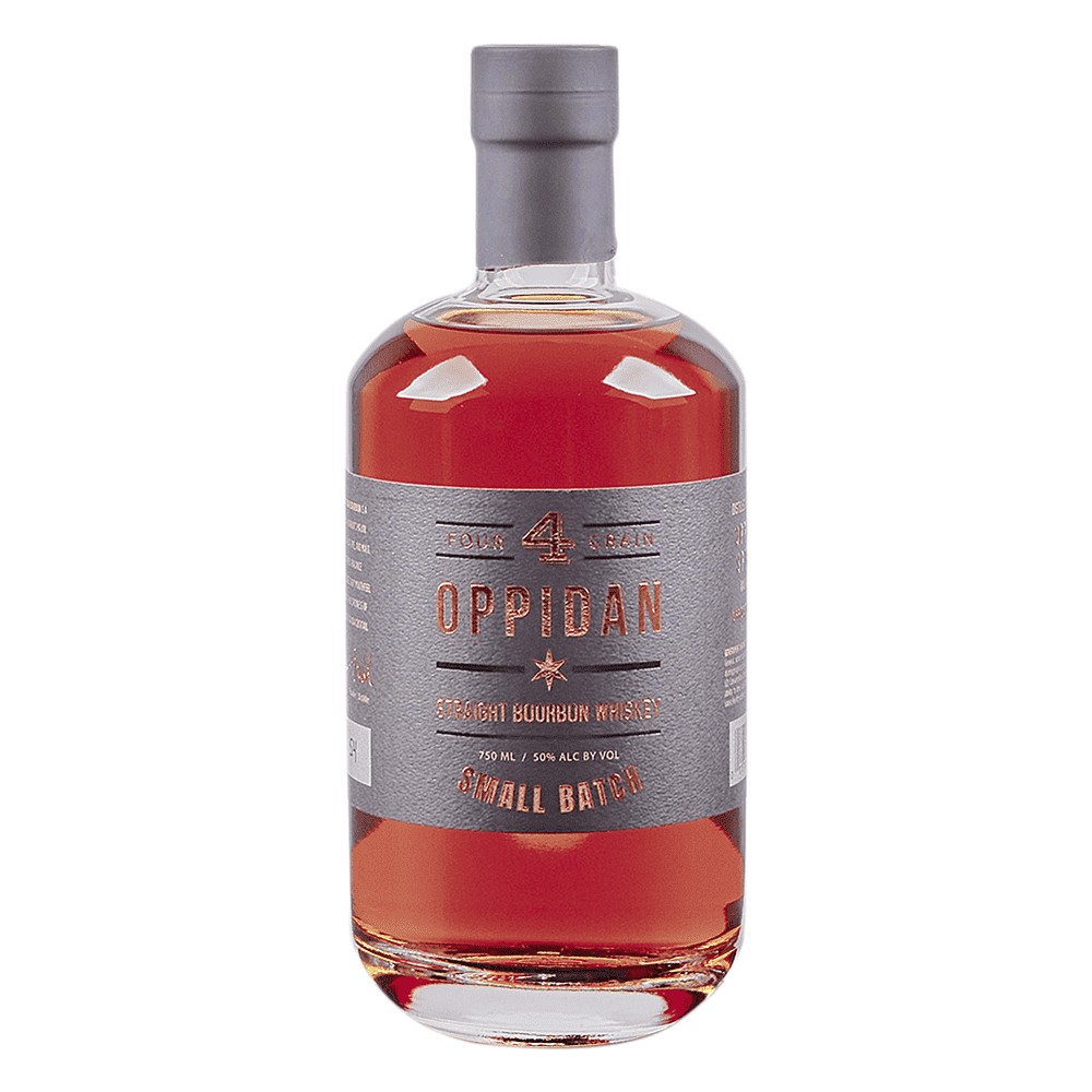 Oppidan Four Grain Straight Bourbon 750 ml - Applejack
