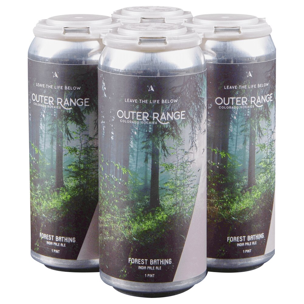 Outer Range Forest Bathing IPA 4pk 16 oz Cans - Applejack