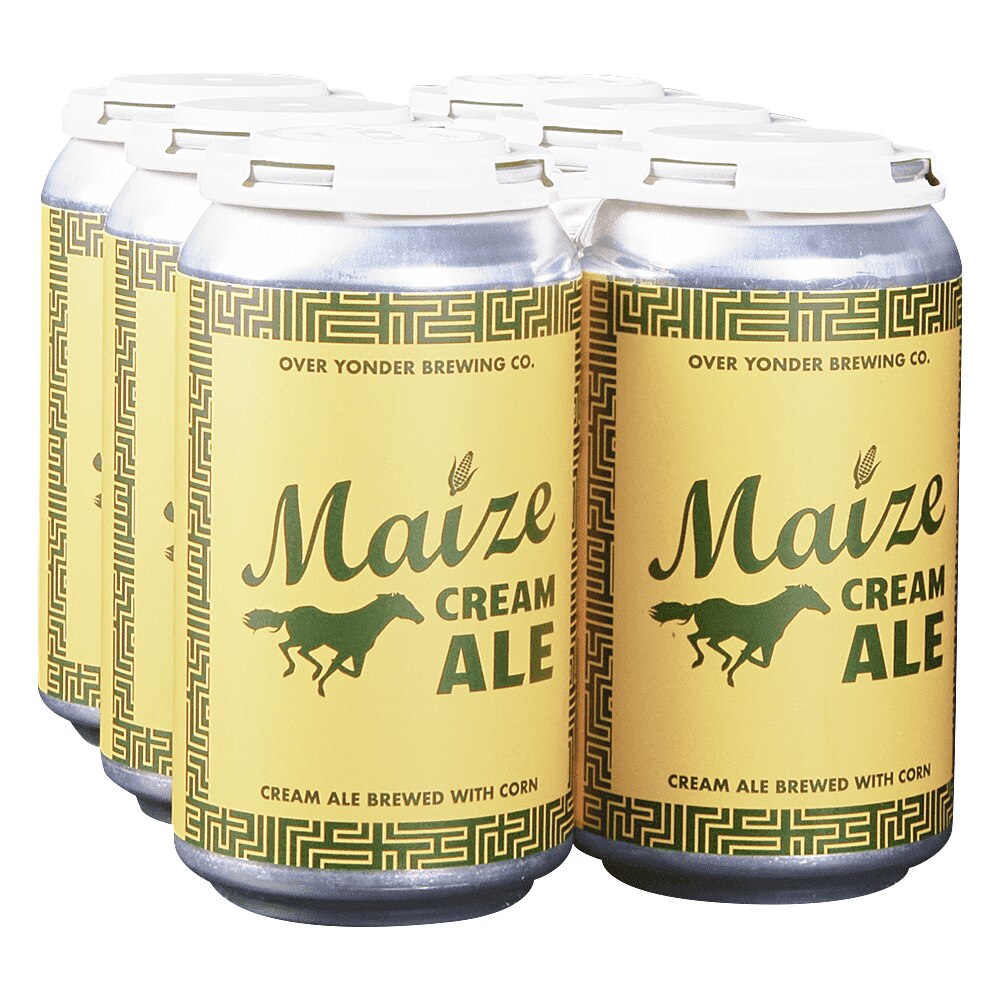 Over Yonder Maize Cream Ale 6pk 12 oz Cans - Applejack