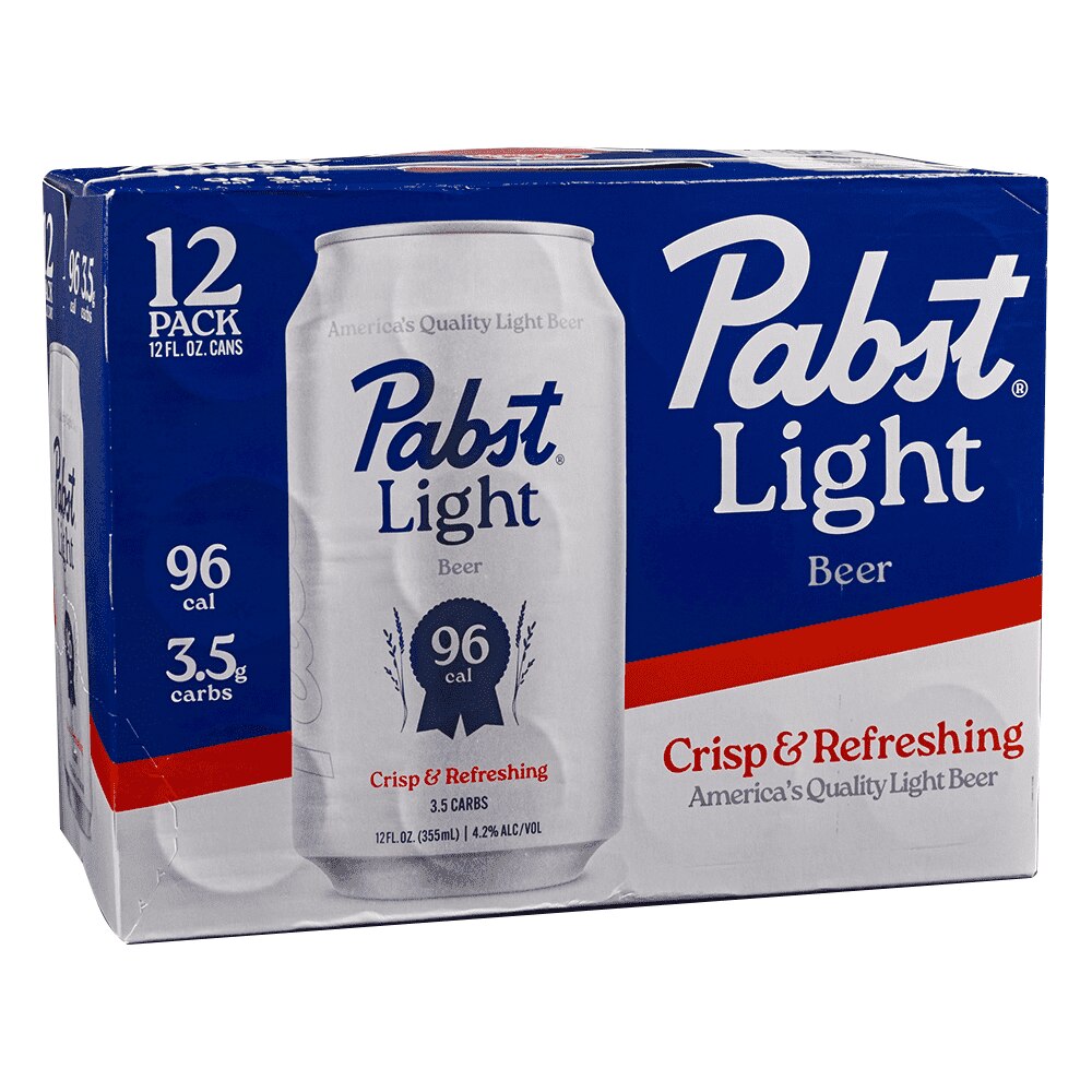 Pabst Light 12pk 12 oz Cans - Applejack