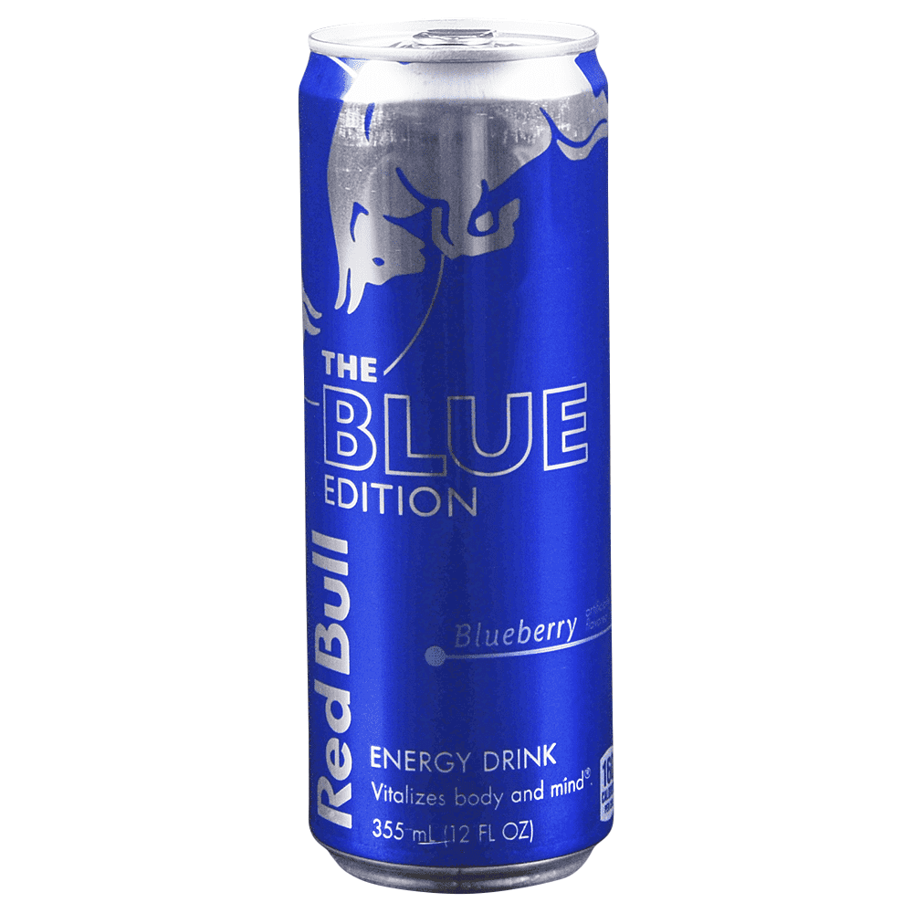 Red Bull Blue 12 oz Cans - Applejack