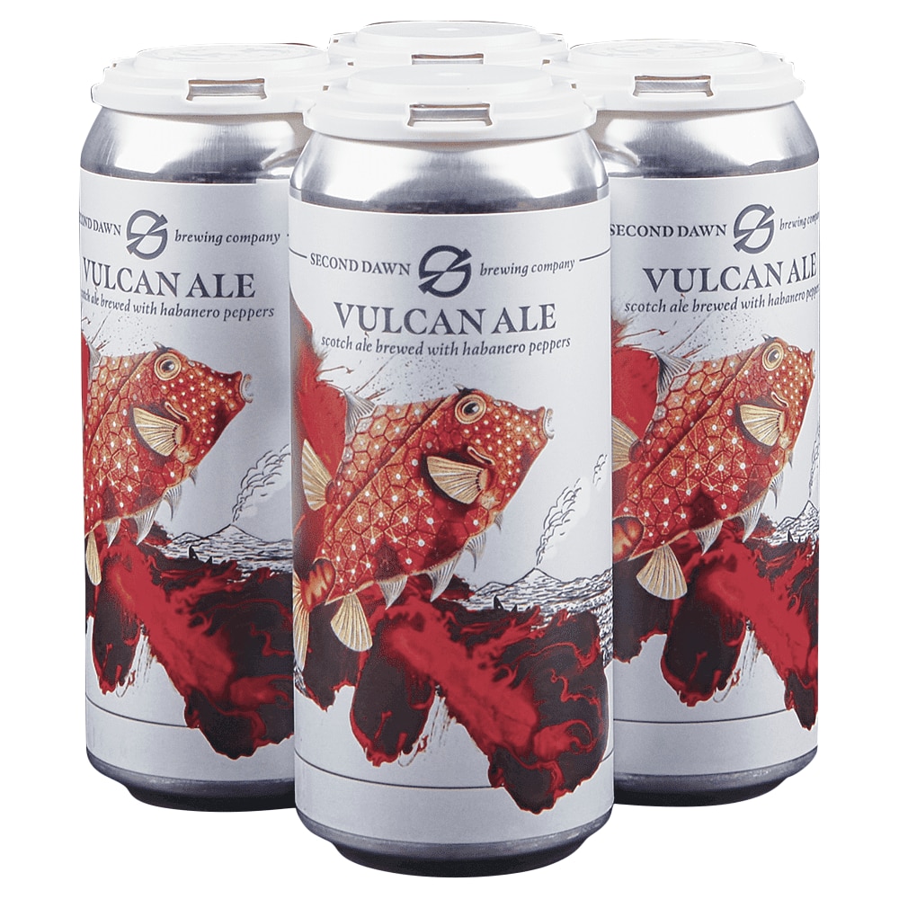 Second Dawn Vulcan Ale Habanero Scotch Ale 4pk 16 oz Cans - Applejack