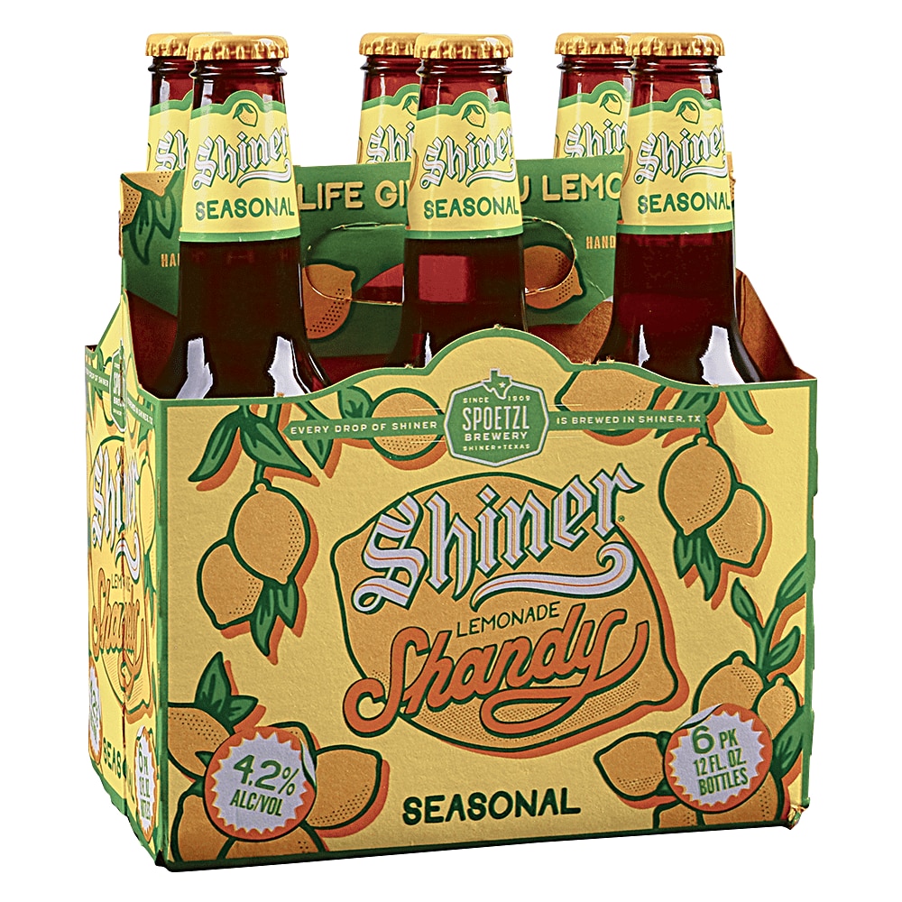 Shiner Seasonal 6pk 12 oz Bottles - Applejack