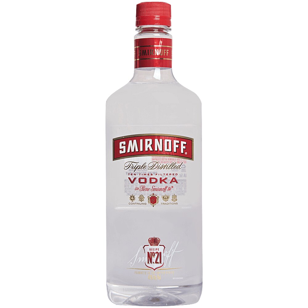 Smirnoff Vodka 750 Ml Plastic Bottle Applejack Smirnoff Vodka 750 Ml Plastic Bottle Applejack