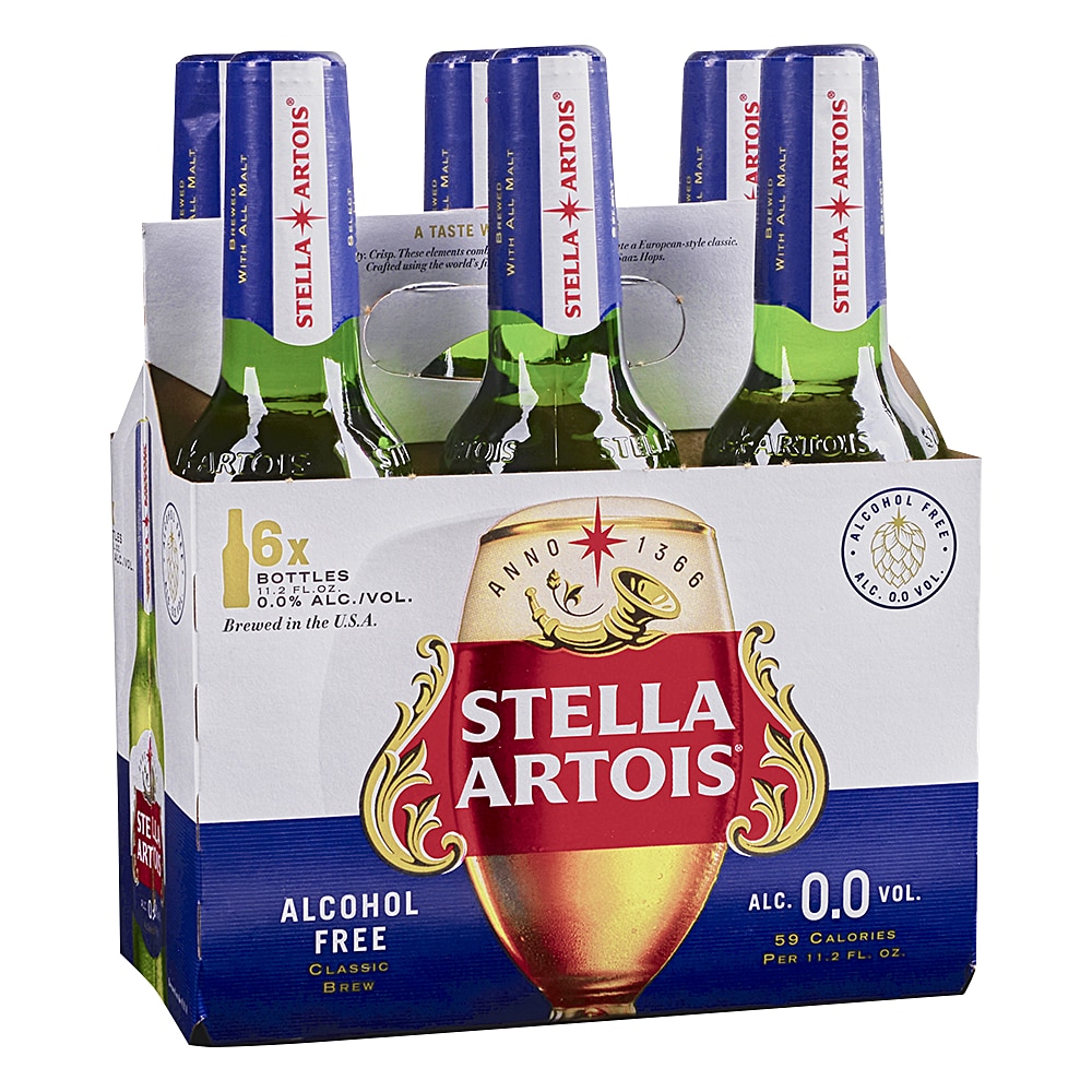 Stella Artois Liberte NA 6pk 11.2 oz Bottles - Applejack