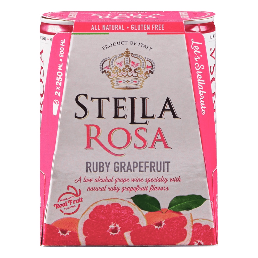 Stella Rosa Ruby Grapefruit 2 pack cans 250 ml - Applejack