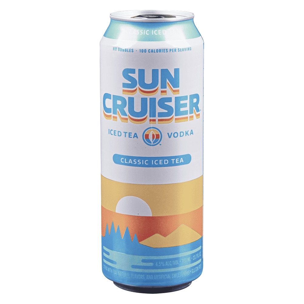 Sun Cruiser Classic Ice Tea 24 oz Can - Applejack