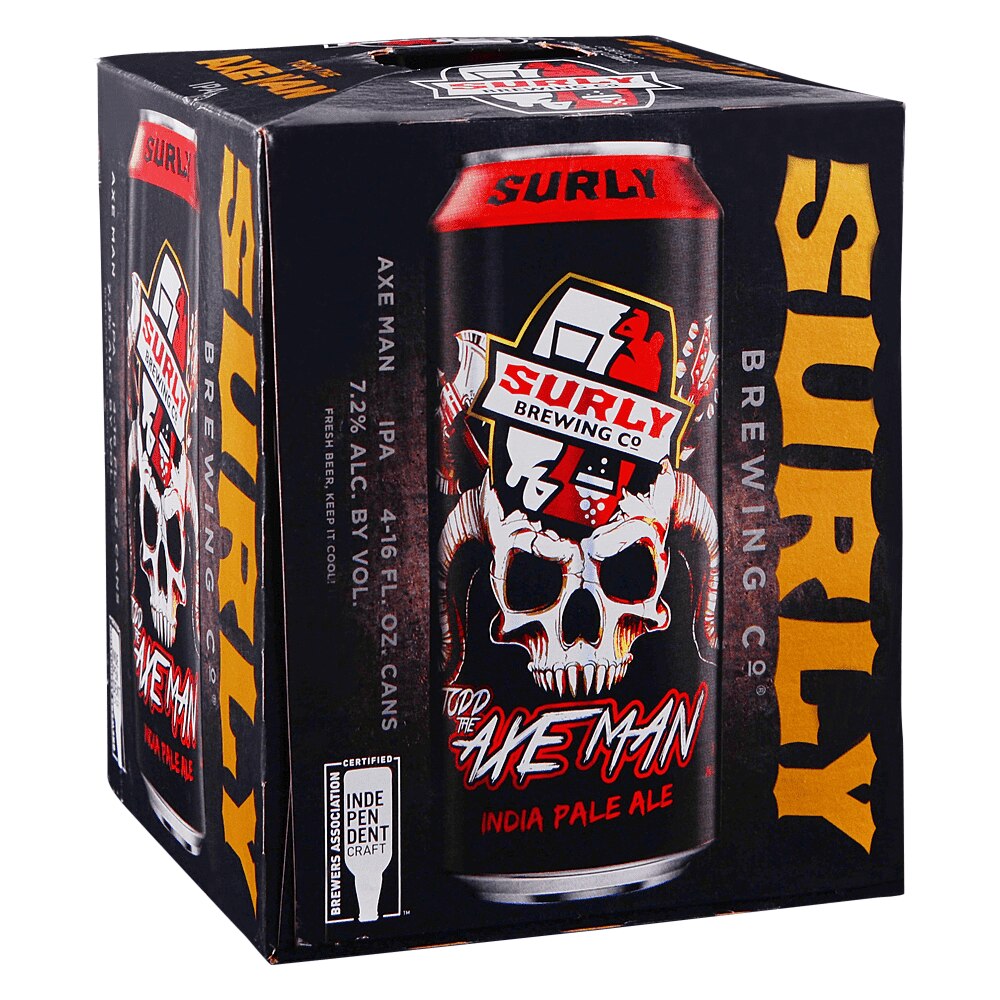 Surly Axe Man 4pk 16 oz Cans - Applejack