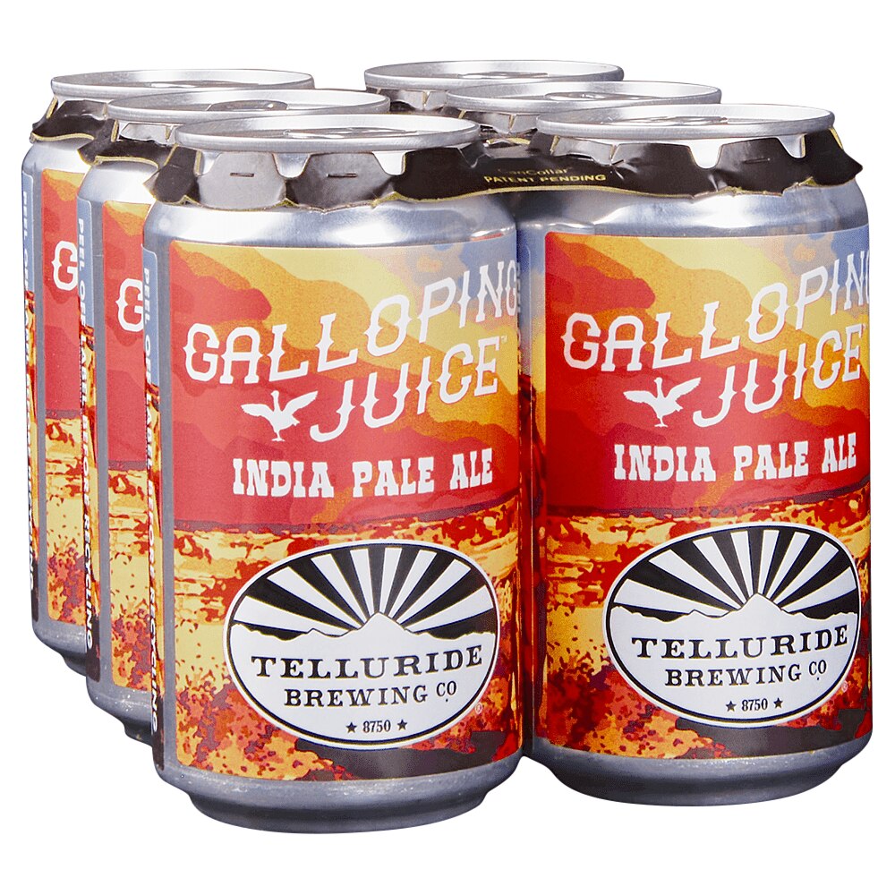 Telluride Galloping Juice IPA 6pk 12 oz Cans - Applejack