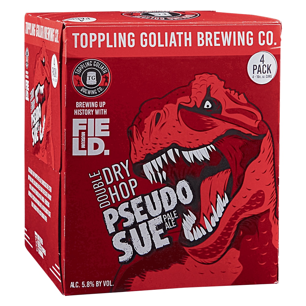 Toppling Goliath DDH Pseudo Sue 4pk 16 oz Cans - Applejack