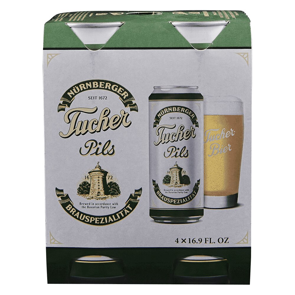 Tucher Pilsner 4pk 500 ml Cans - Applejack