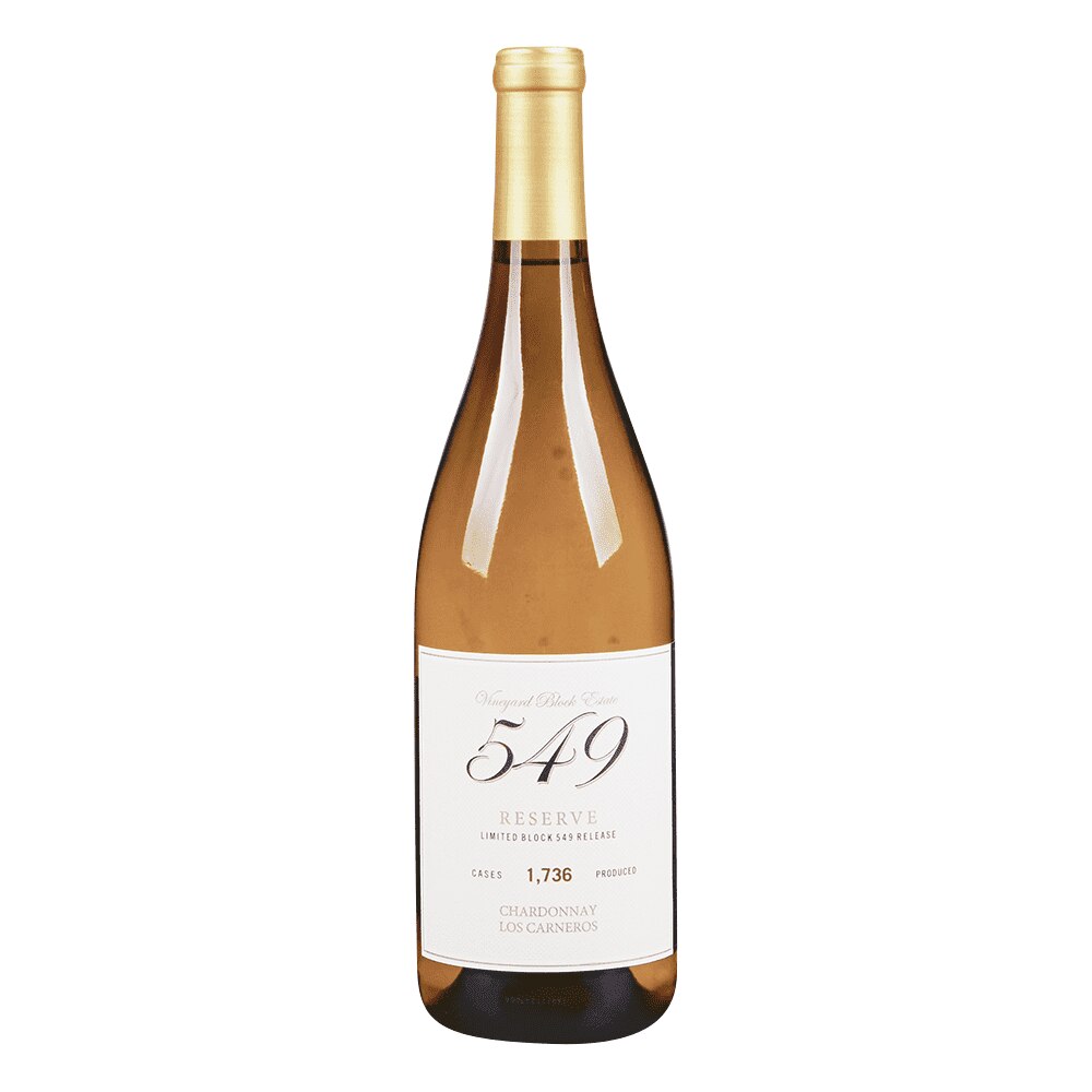 Vineyard Block Estate Block 549 Chardonnay Los Carneros Reserve 750 ml ...