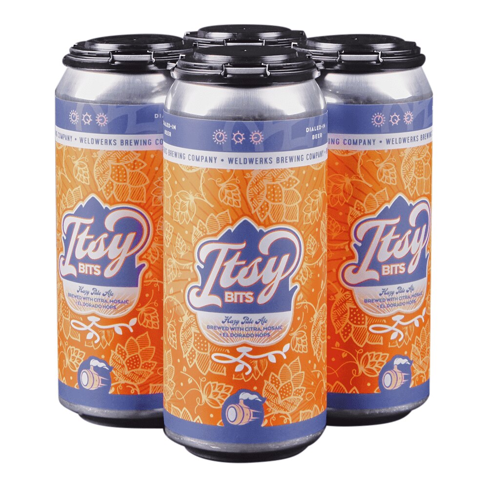 Weldwerks Itsy Bits Pale Ale 4pk 16 oz Cans - Applejack