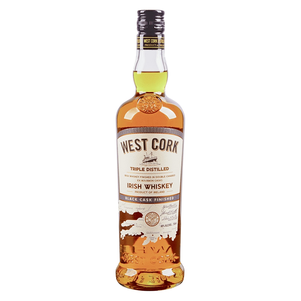 West Cork Black Cask Irish Whiskey 750 ml - Applejack