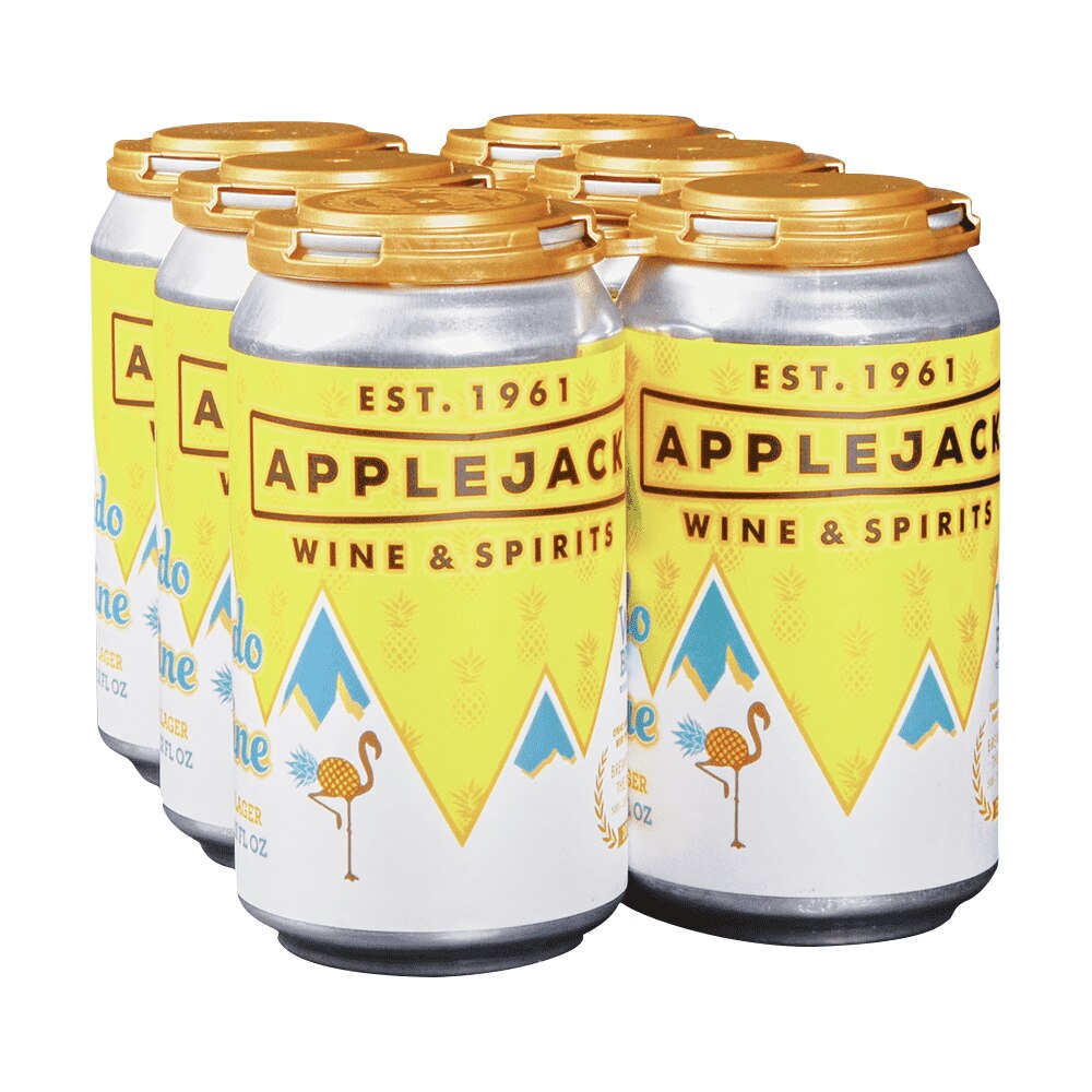 Wibby Colorado Sunshine Pineapple Radler 6pk 12 oz Cans - Applejack