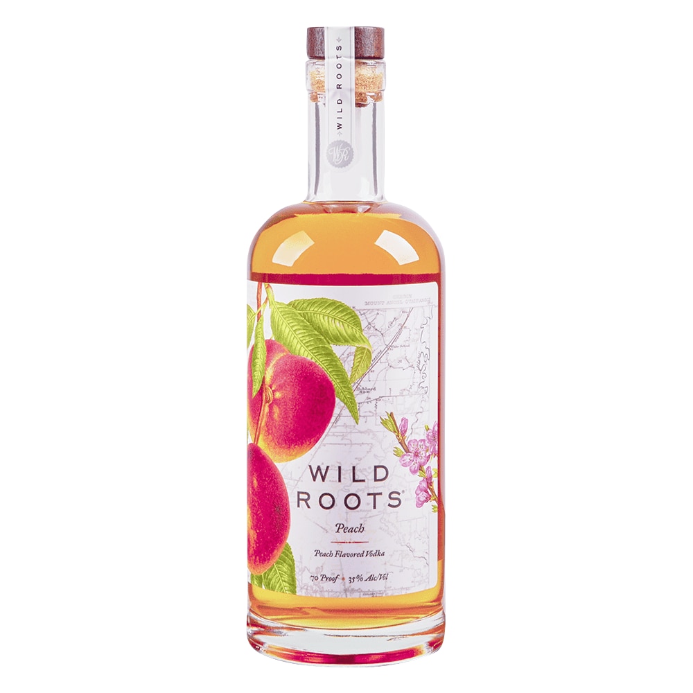 Wild Roots Peach Vodka 750 ml - Applejack