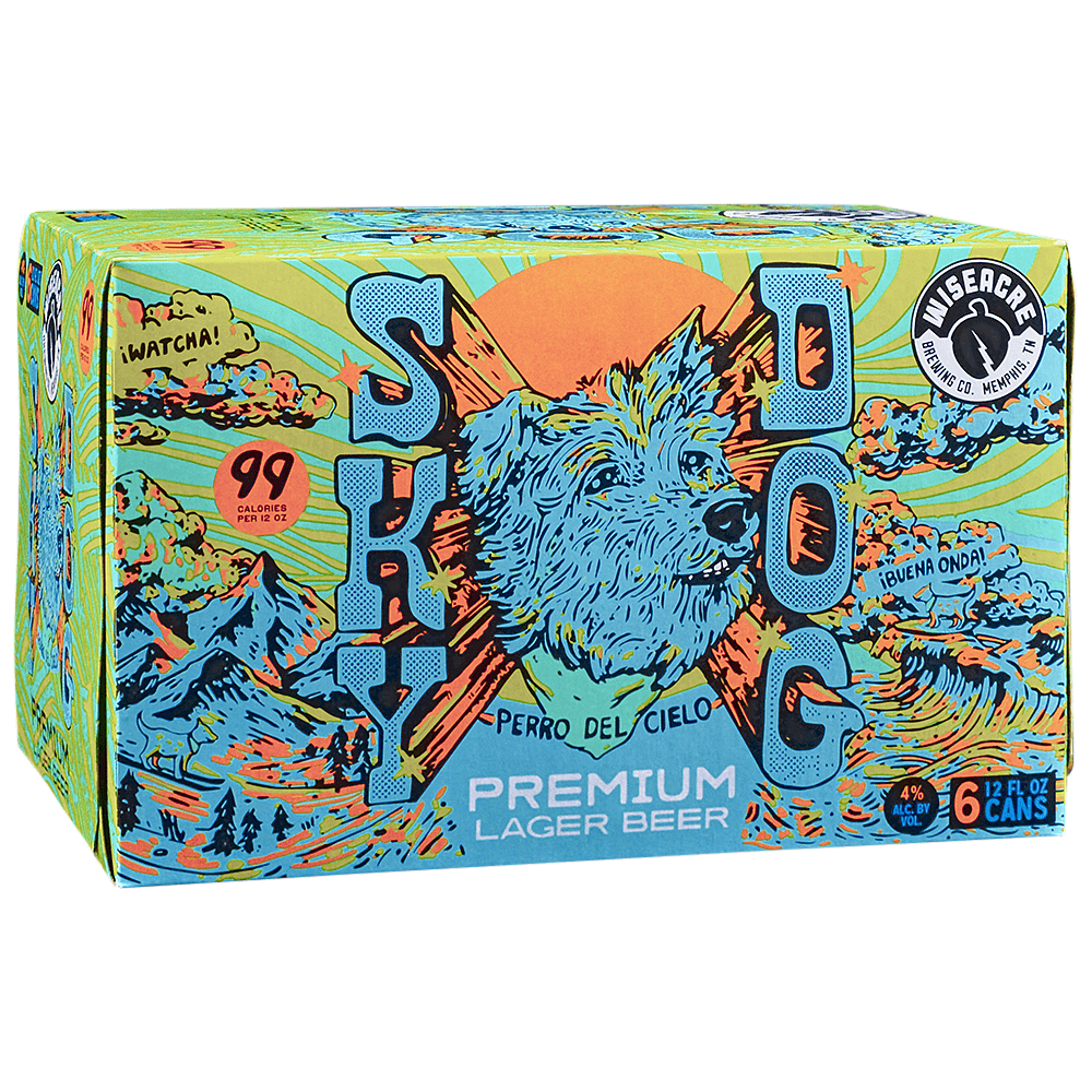Wiseacre Sky Dog Lager 6pk 12 oz Cans - Applejack